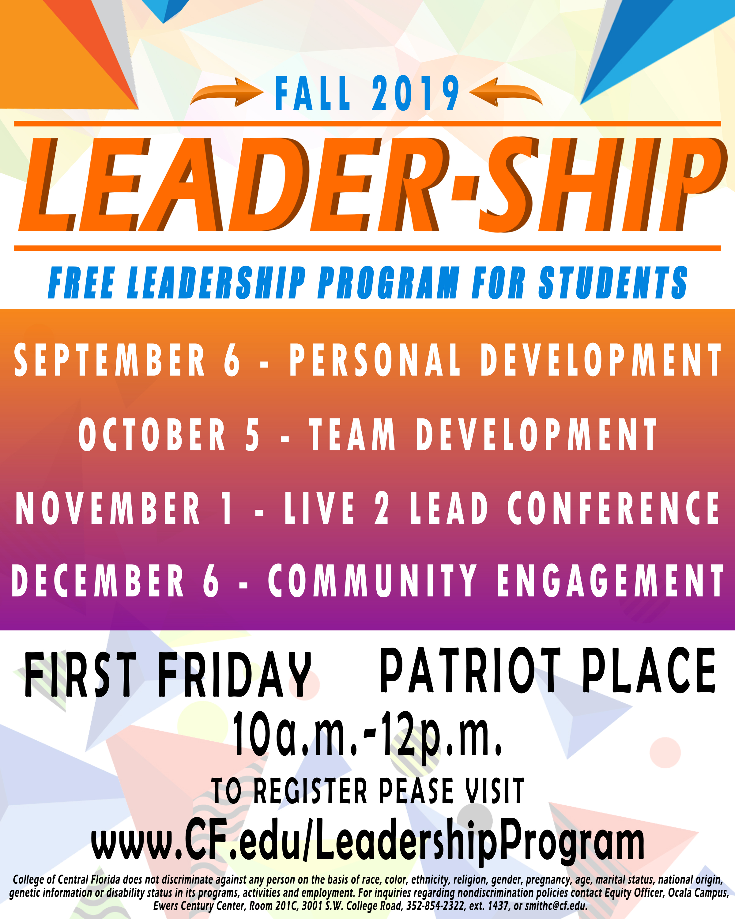 Student Life - Student Life-Ocala | My CF